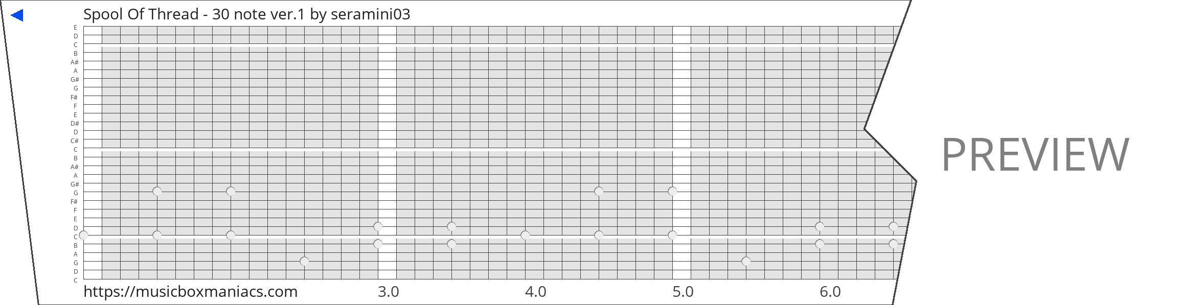 Spool Of Thread - 30 note ver.1 music box melody